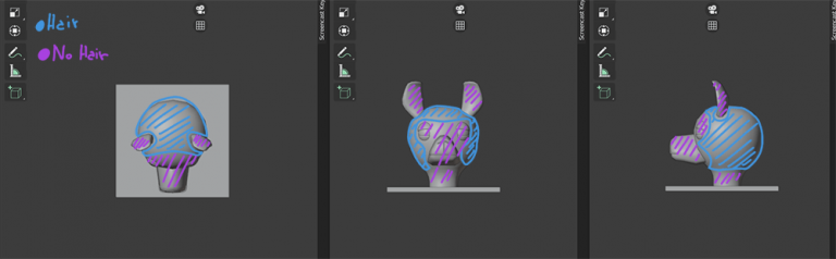 How to create realistic hair for 3D hair printing - MakarenaLabs